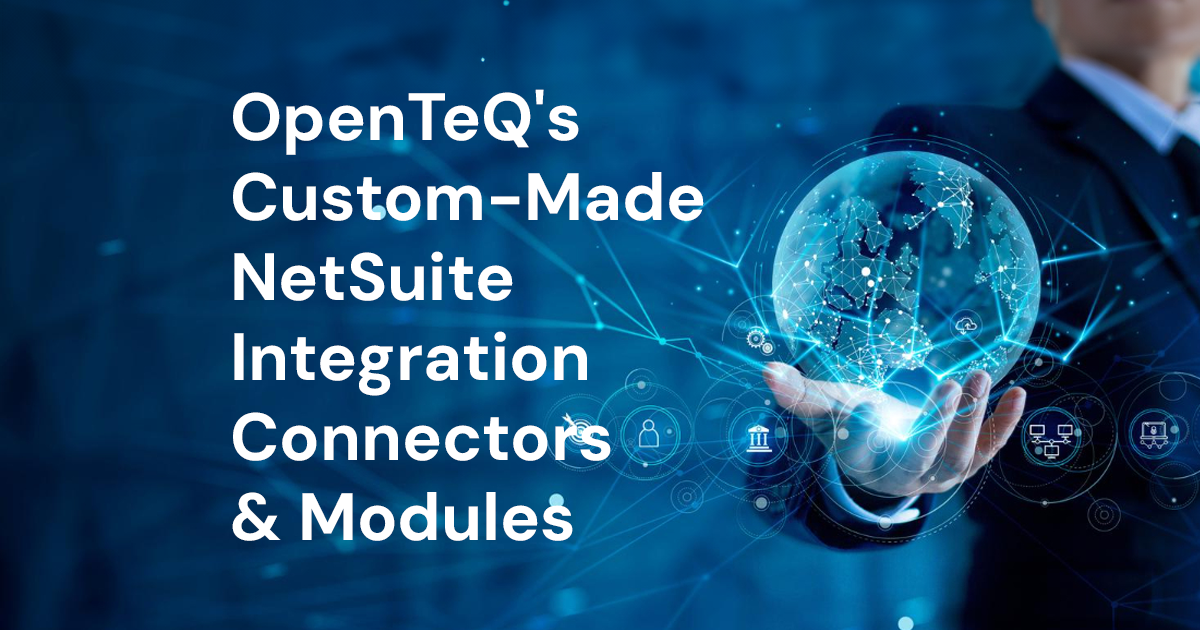 Seamless Integration with NetSuite Connectors by OpenTeQ